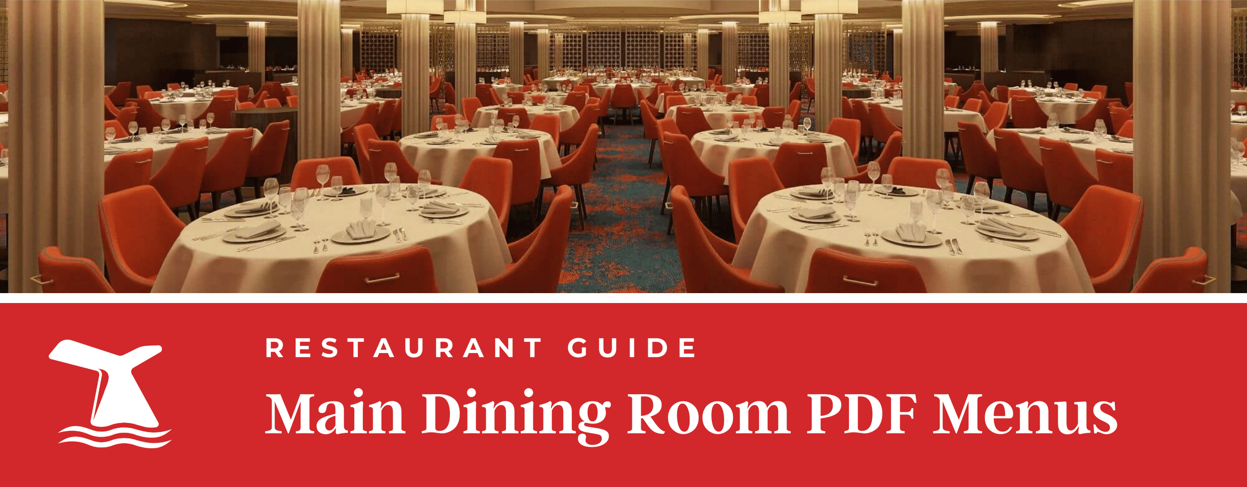 Carnival Cruise Line Main Dining Room PDF Menus and Dining Info — The ...