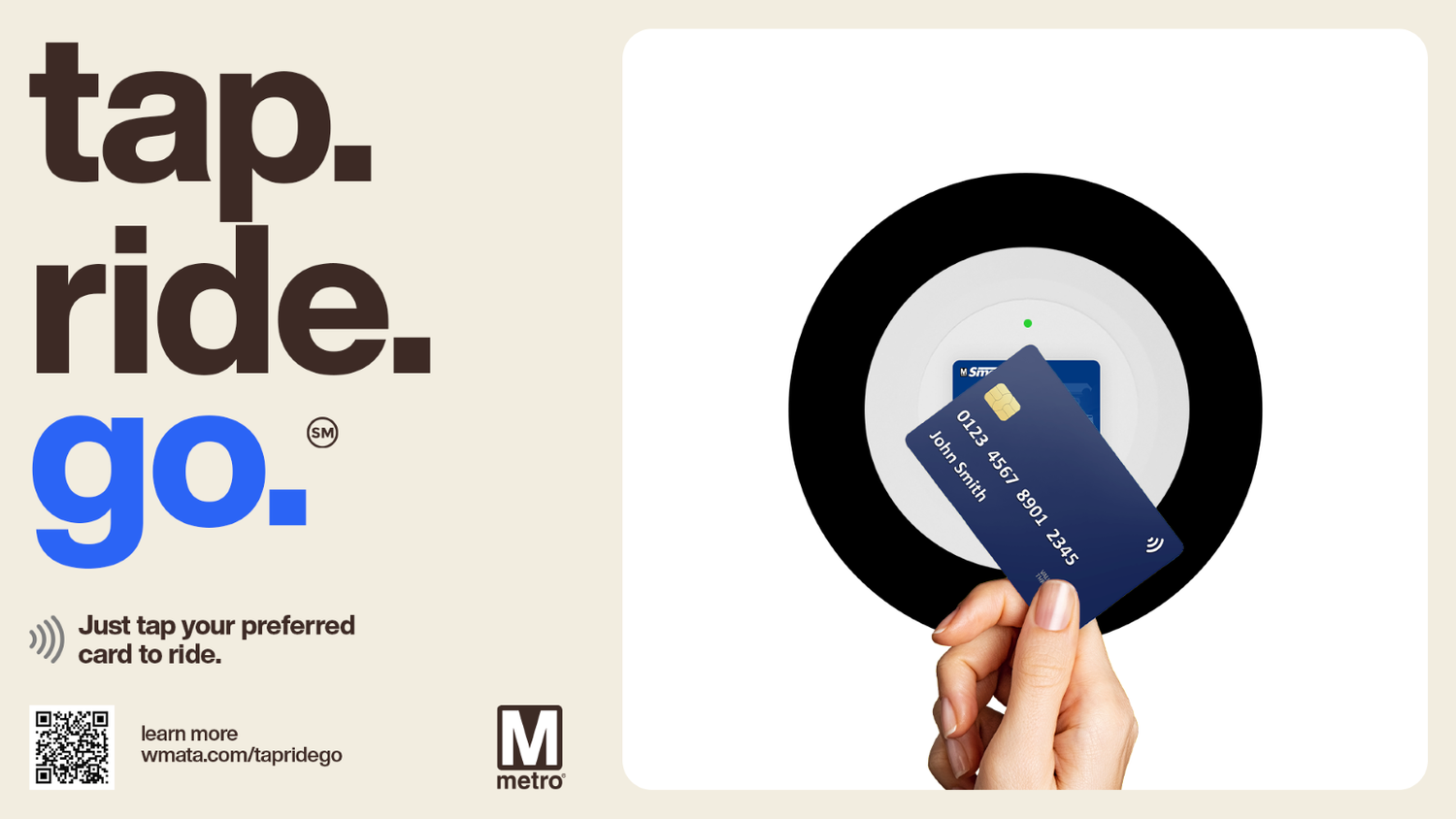 Tap. Ride. Go: DC Metro no longer requires SmarTrip — JimmyTech