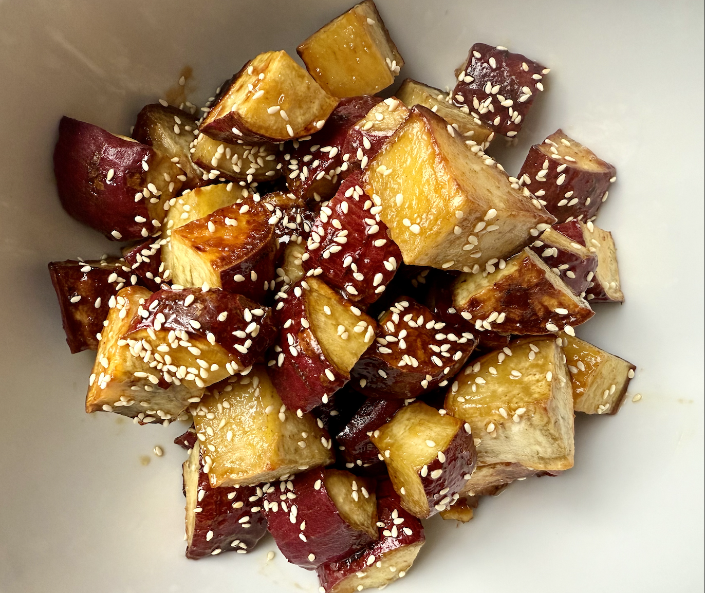 Miso Maple Murasaki Sweet Potatoes — Good Food Farmers