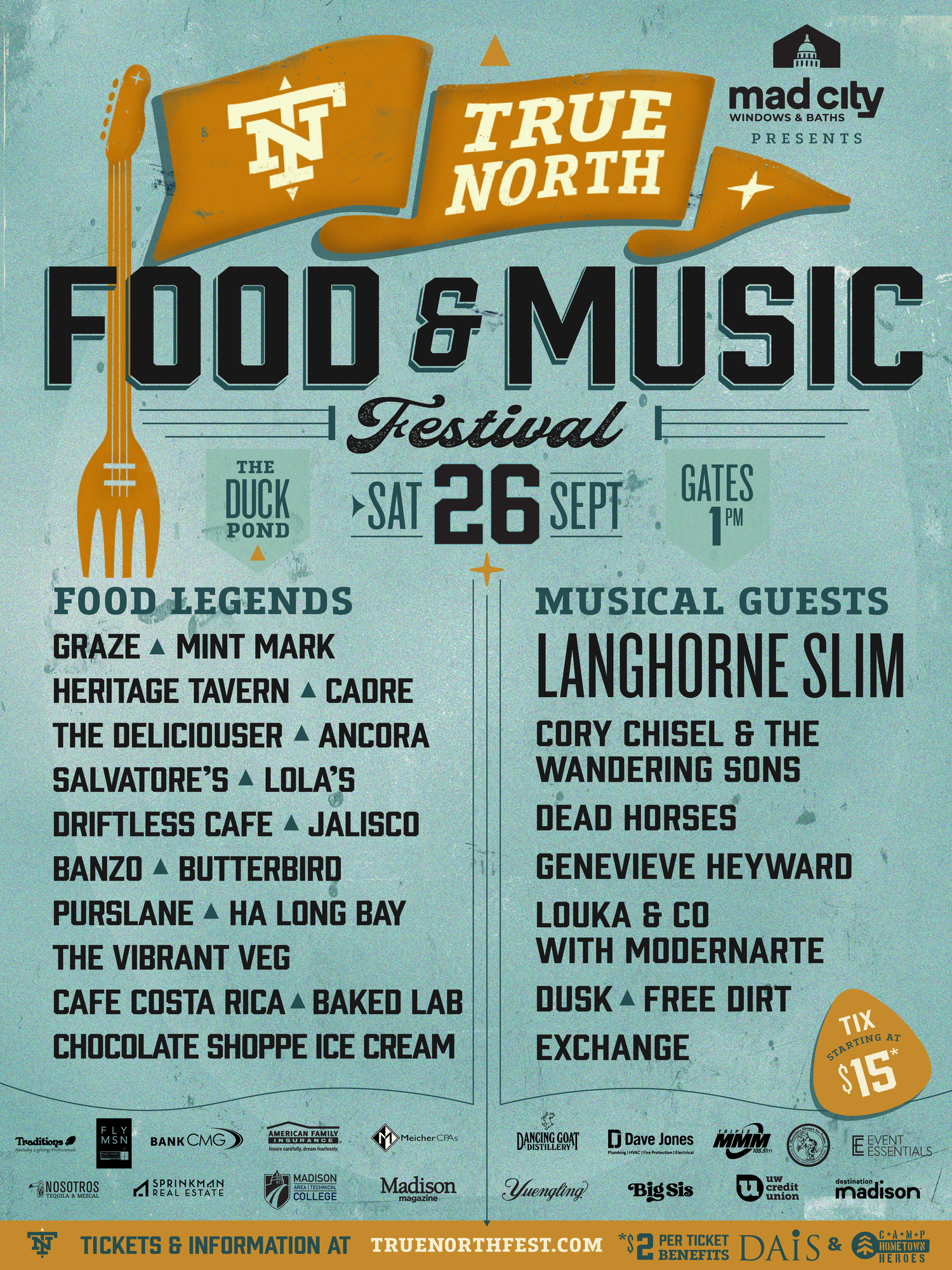 TRUE NORTH FOOD + MUSIC FESTIVAL
