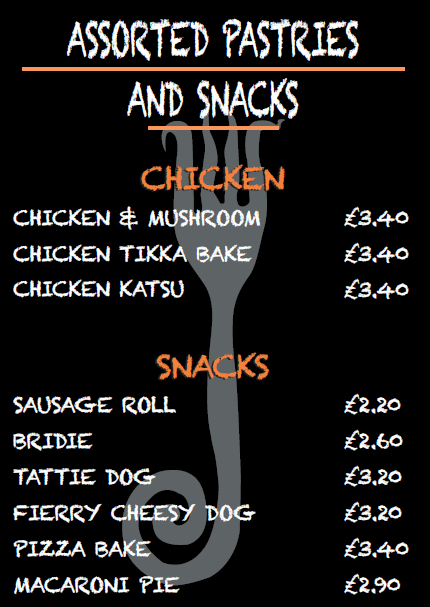 Our Menu — Your Site Title