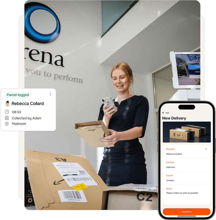 Parcel Management Software for Workplaces | Custr