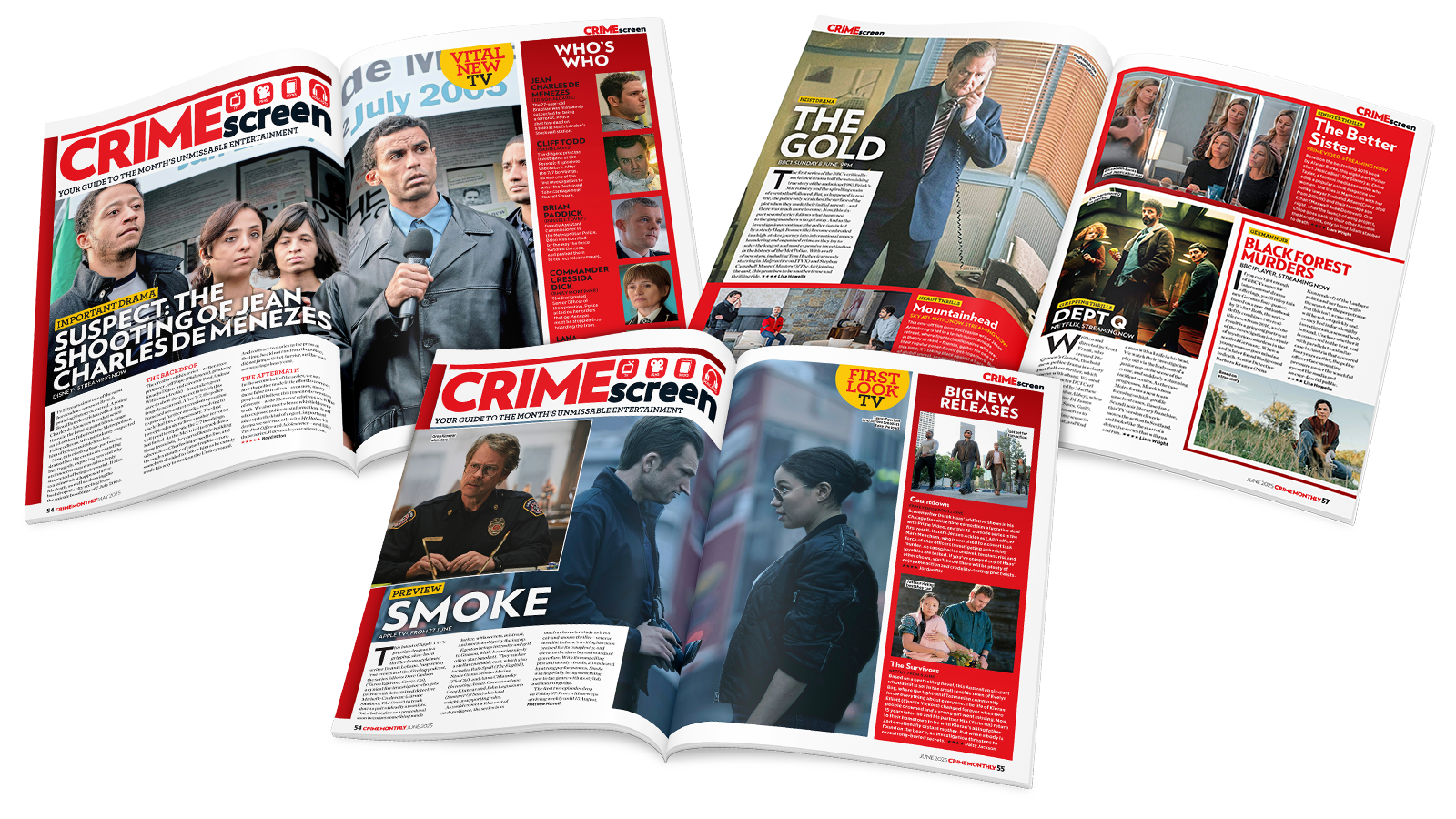 Entertainment Guide — Crime Monthly