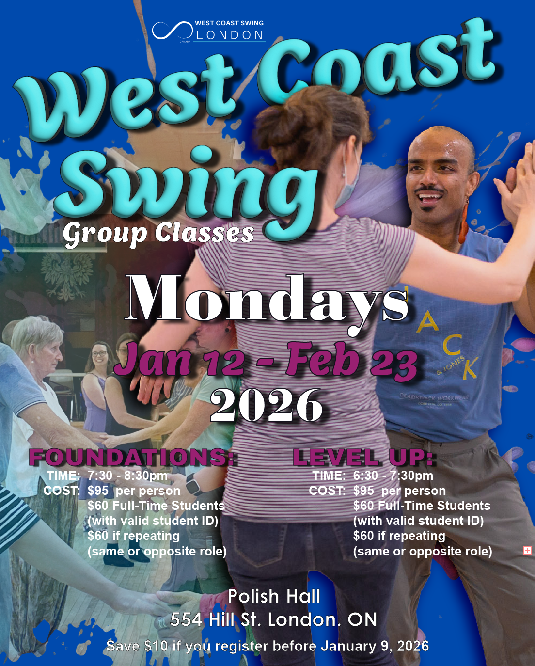 Early Bird Registration for Winter 2026 classes is open! — west coast ...