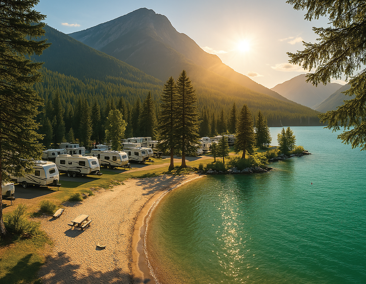 Kootenay Lake RV Resort, Balfour, BC