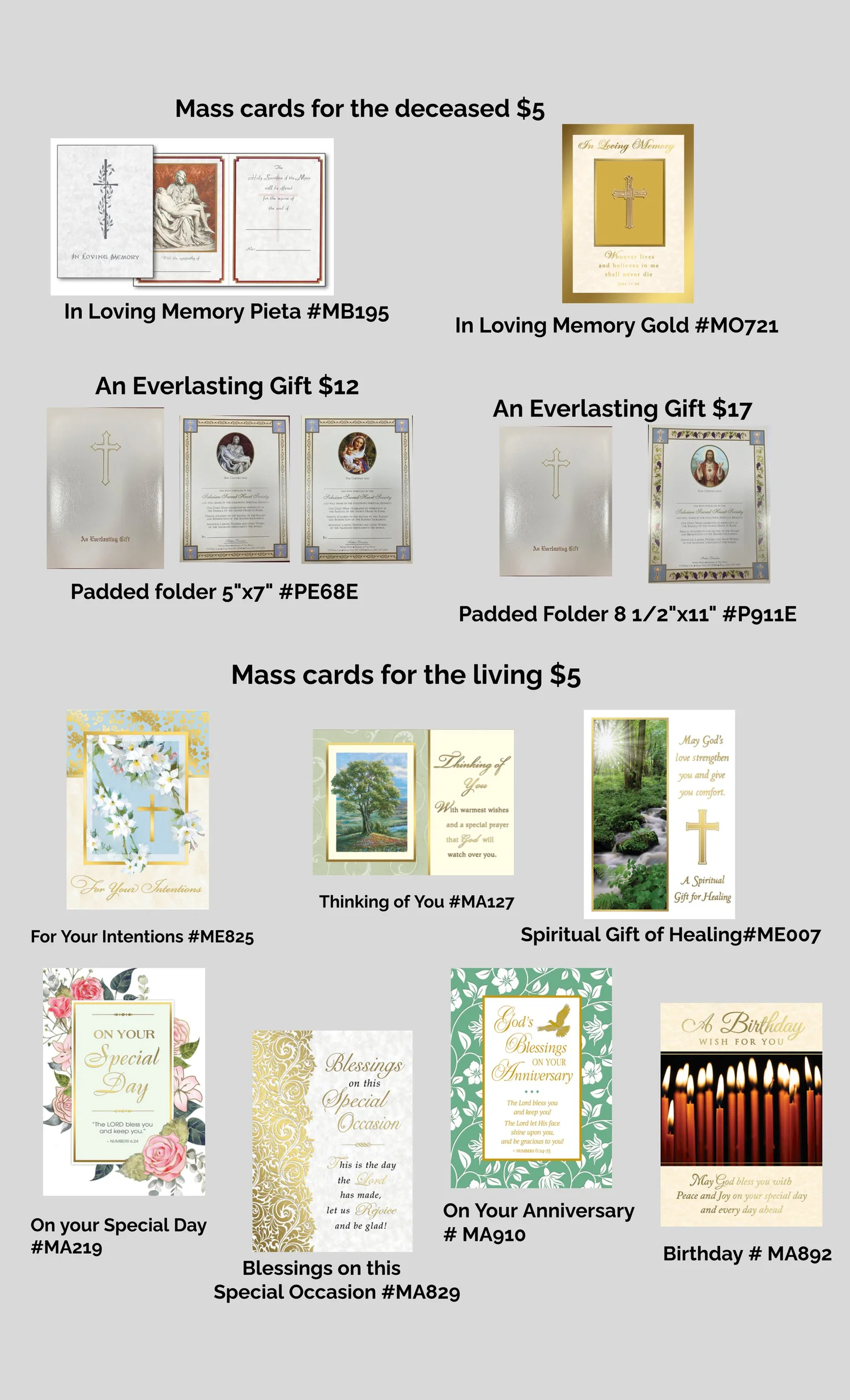Mass Cards — National Shrine of Mary Help of Christians | Stony Point ...