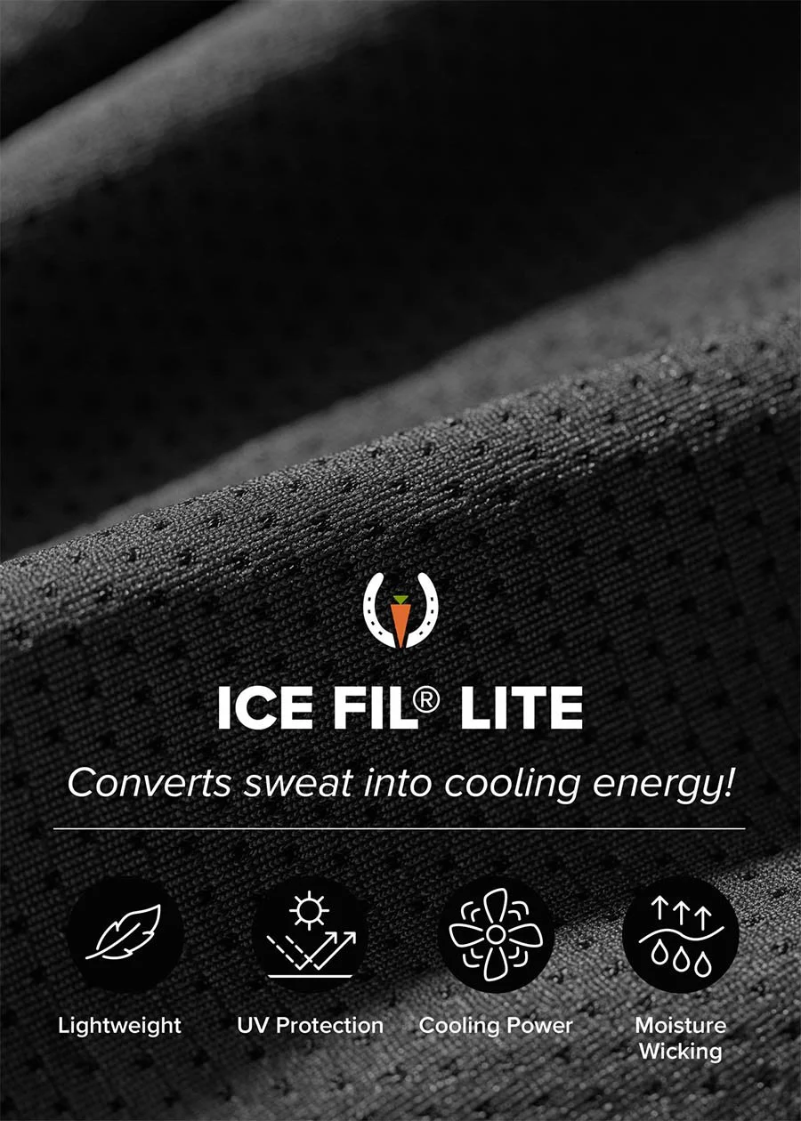 Ice Fil® Lite Short Sleeve Riding Shirt — Greenway Saddlery