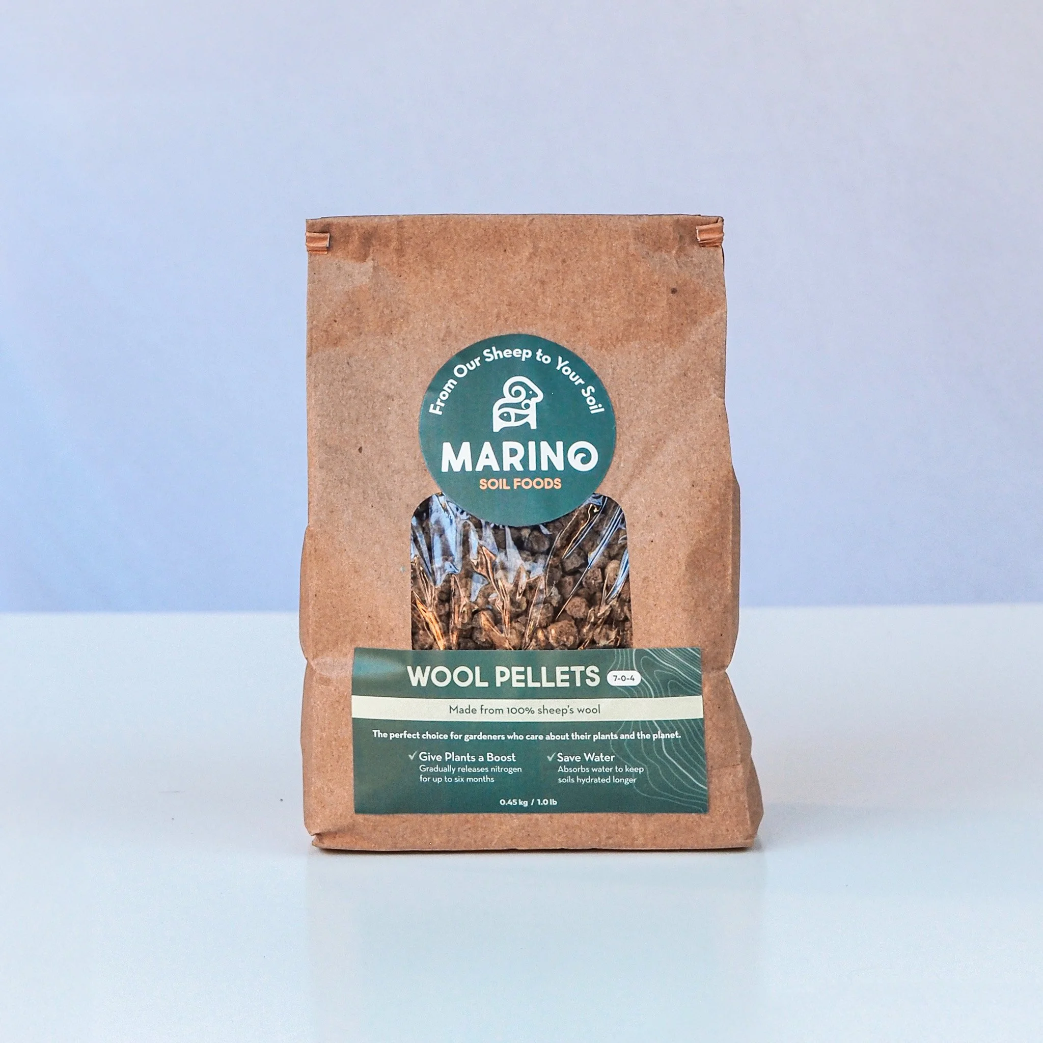 Organic Wool Pellets | Natural Fertilizer – Marino Soil Foods — Marino