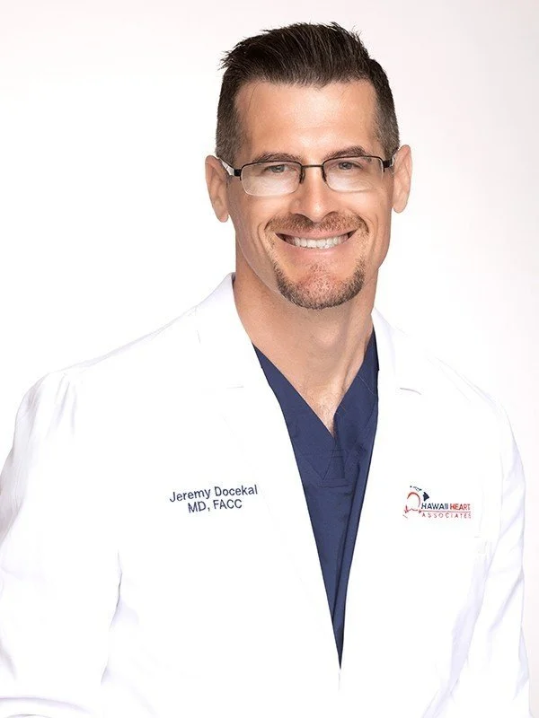 Jeremy Docekal | Expert Cardiology Care — Book Now Hawaii Heart Associates