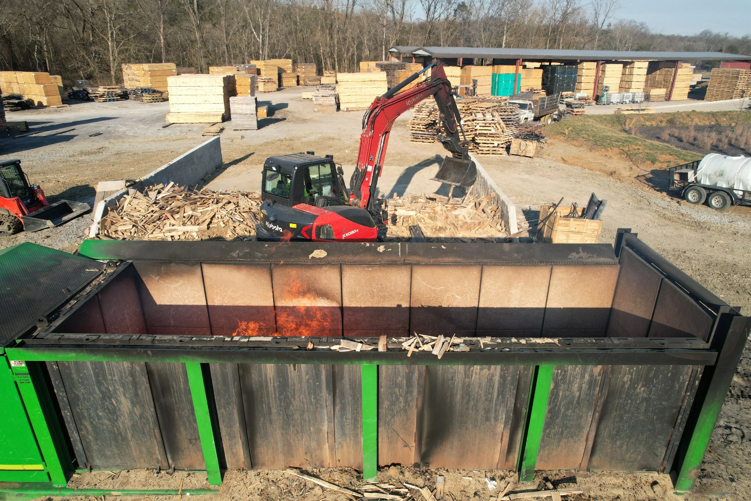 Wooden Scrap Removal — McVantage Packaging