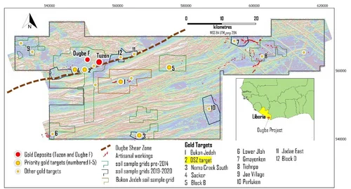 Pasofino Gold and Hummingbird Consolidate the Dugbe Gold Project to ...