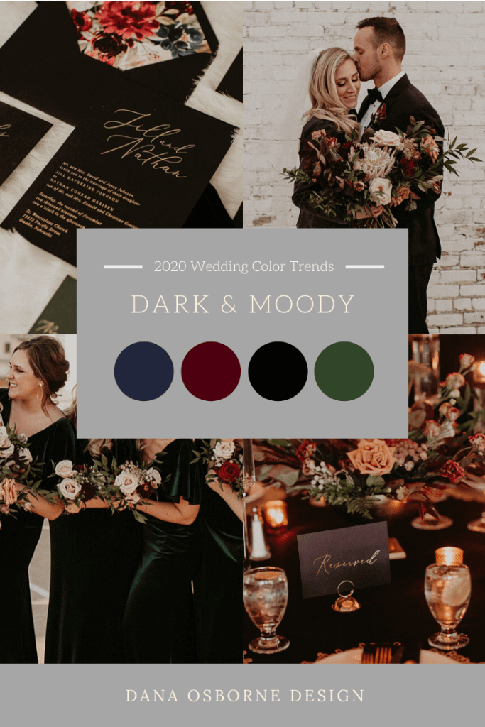 2020 Wedding Color Trends — Dana Osborne Design