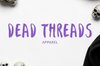 Store — Dead Threads Apparel