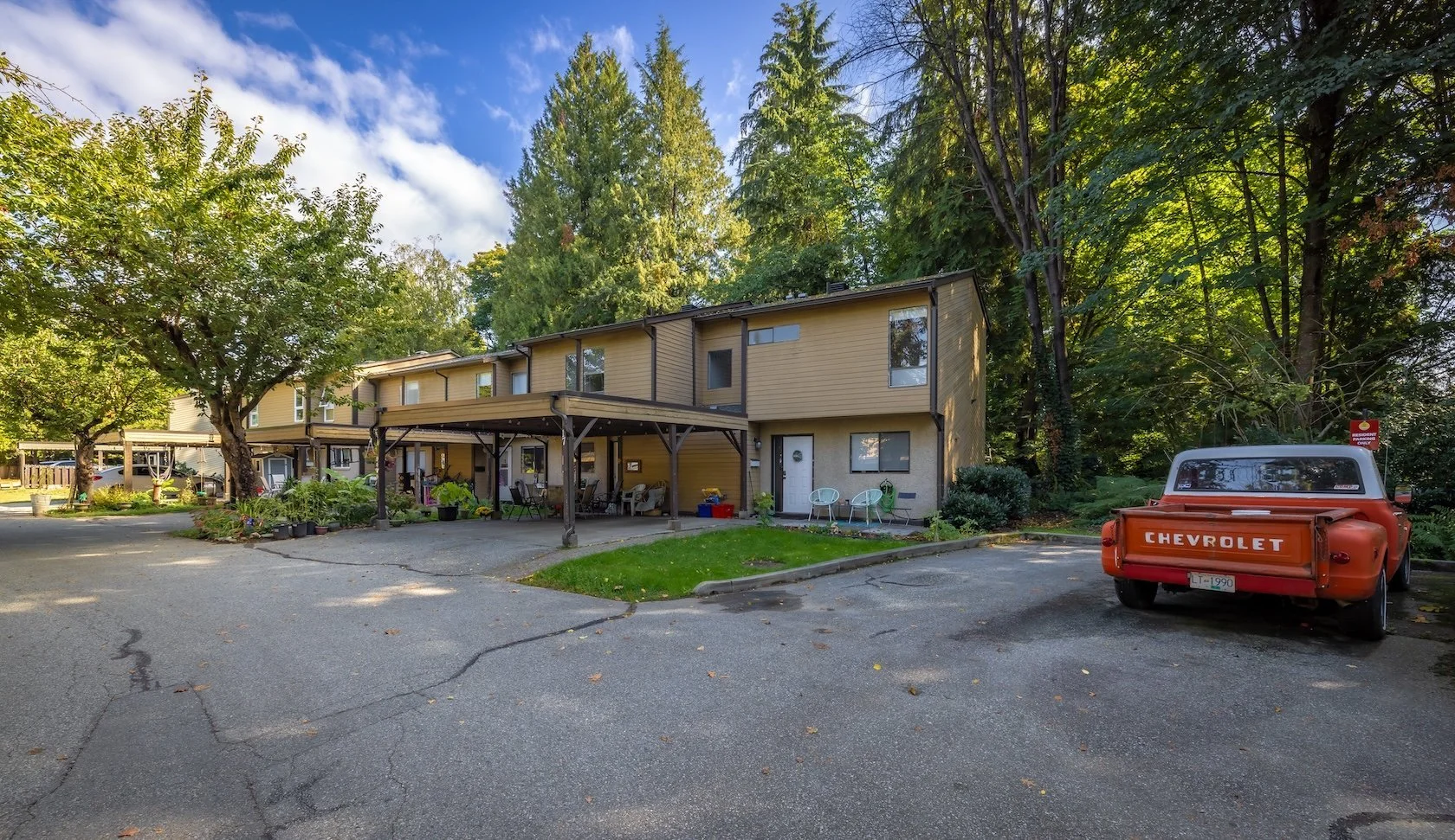 family-oriented townhome rental acquired by nonprofit society