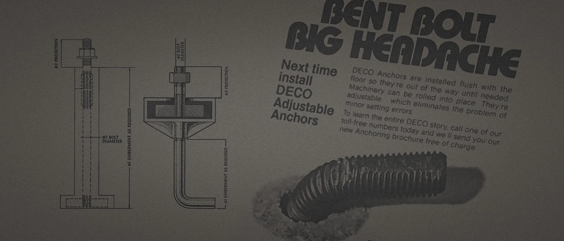 Heavy Duty Adjustable Anchors — Deco Manufacturing