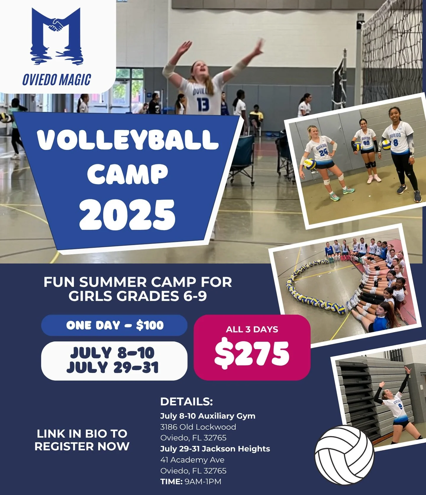 Volleyball — OVIEDO Magic Sports