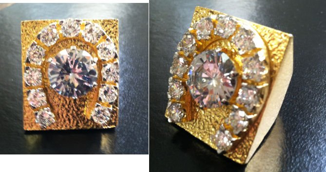 ELVIS ALOHA HORSESHOE RING — Design by Artie