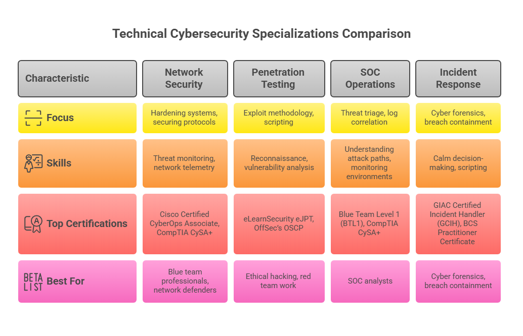 Types of Cybersecurity Certifications Explained