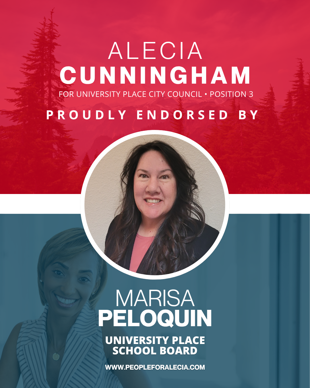 Alecia Cunningham for University Place City Council