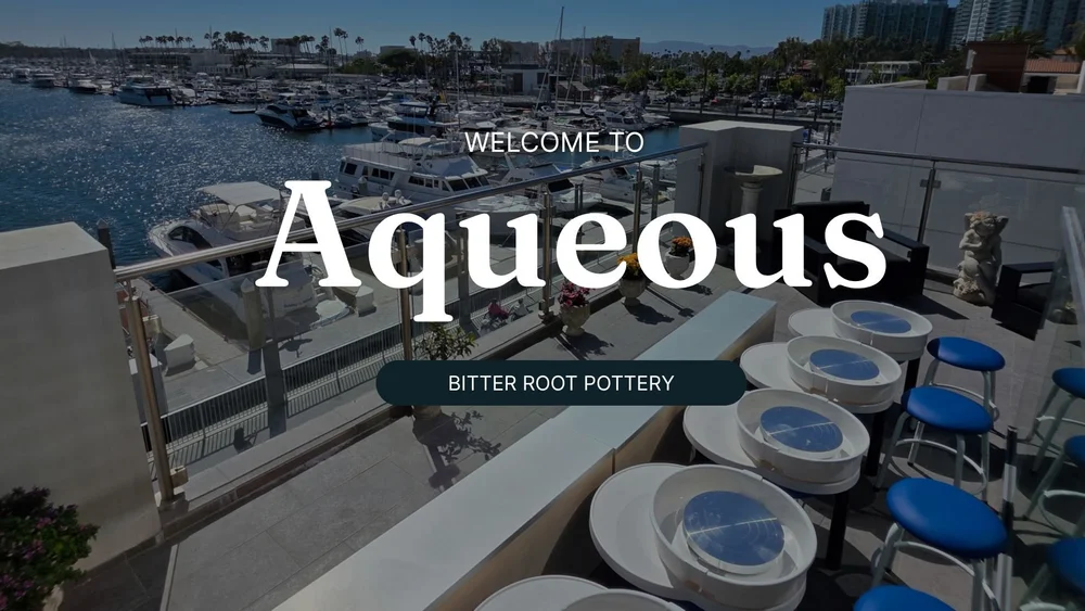 Bitter Root Pottery Aqueous | Best Pottery Studio in Marina Del Rey