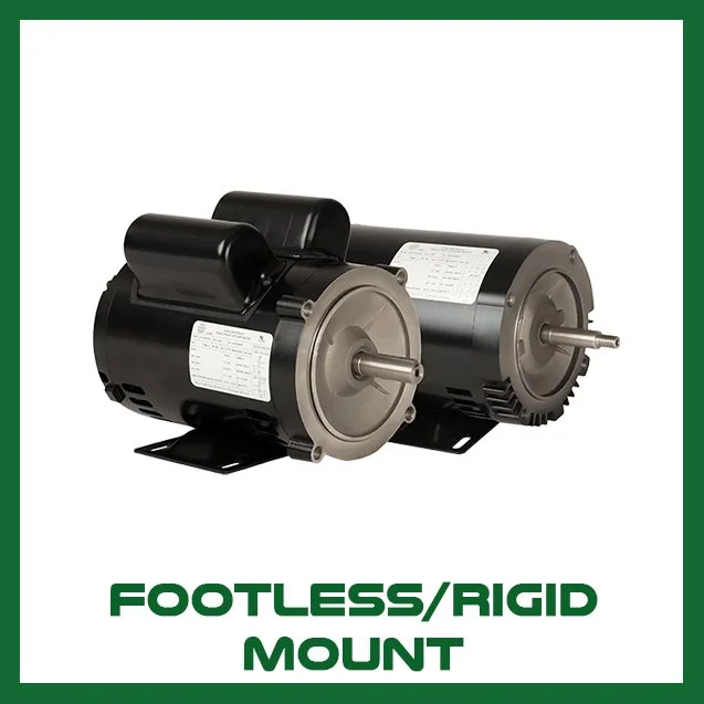 Electric Motors by Mounting | Foot-Mount, C-Face, D-Flange & Vertical ...