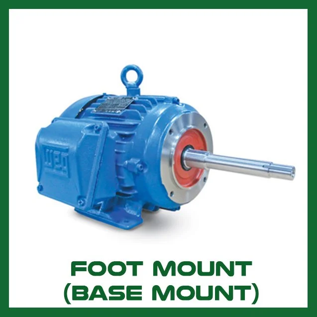 Electric Motors by Mounting | Foot-Mount, C-Face, D-Flange & Vertical ...