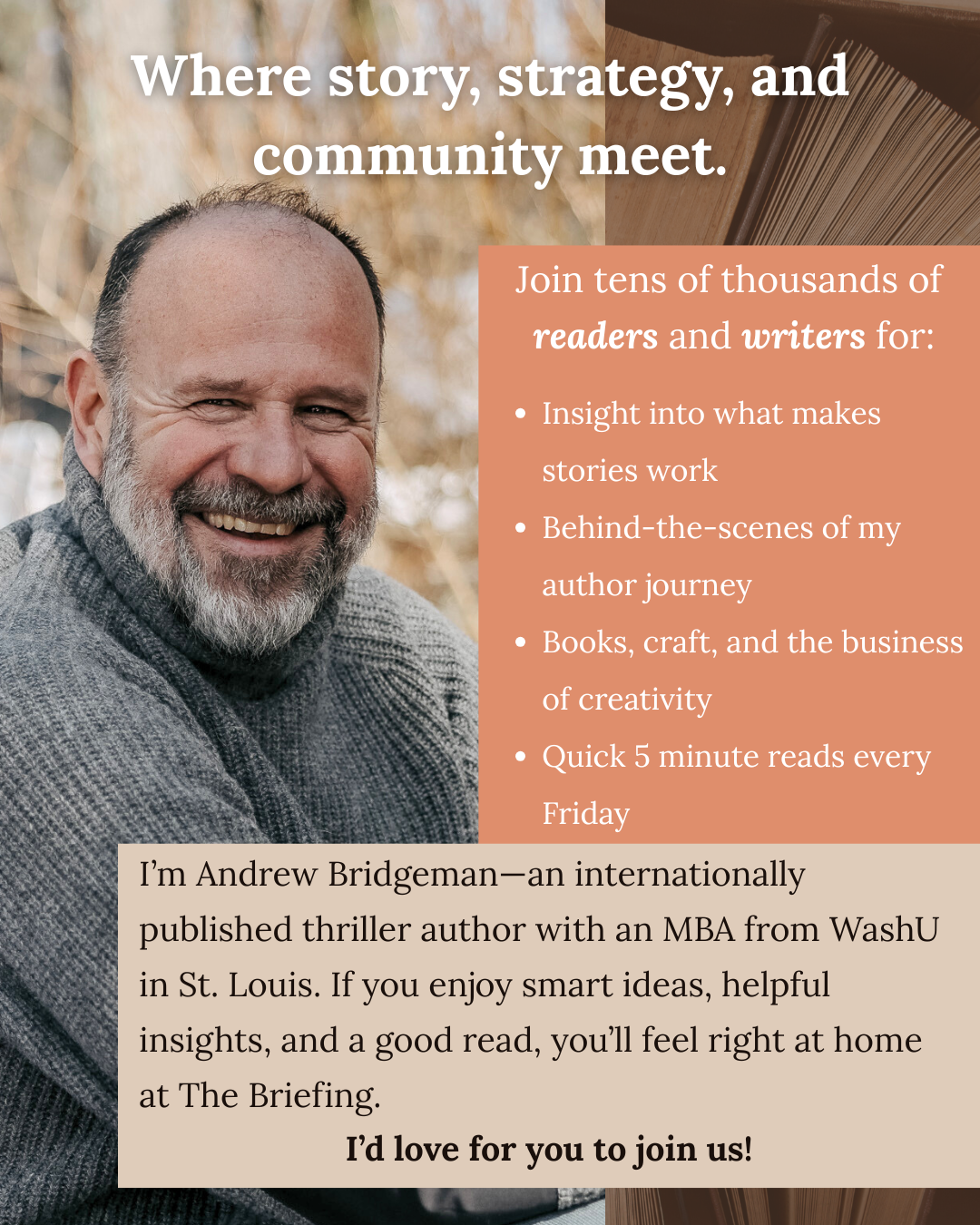 Andrew Bridgeman - Thriller Author