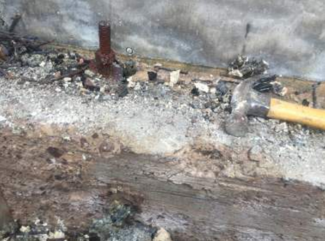 Condition Evaluation of Fire Exposed Concrete Foundation — Concrete ...