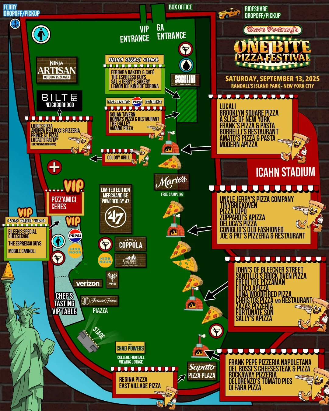 Dave Portnoy's One Bite Pizza Festival