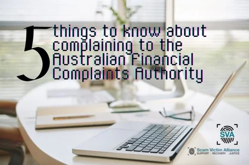 5 Things to Know About Lodging a Financial Complaint with AFCA — Scam ...