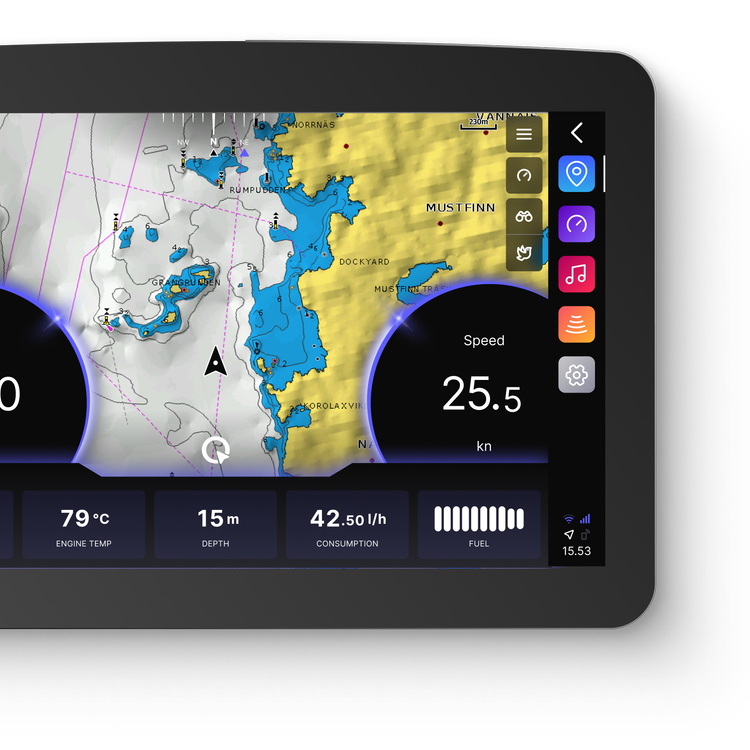 Q Display • Much more than a plotter. — Q • Smart Boating. Simplified.
