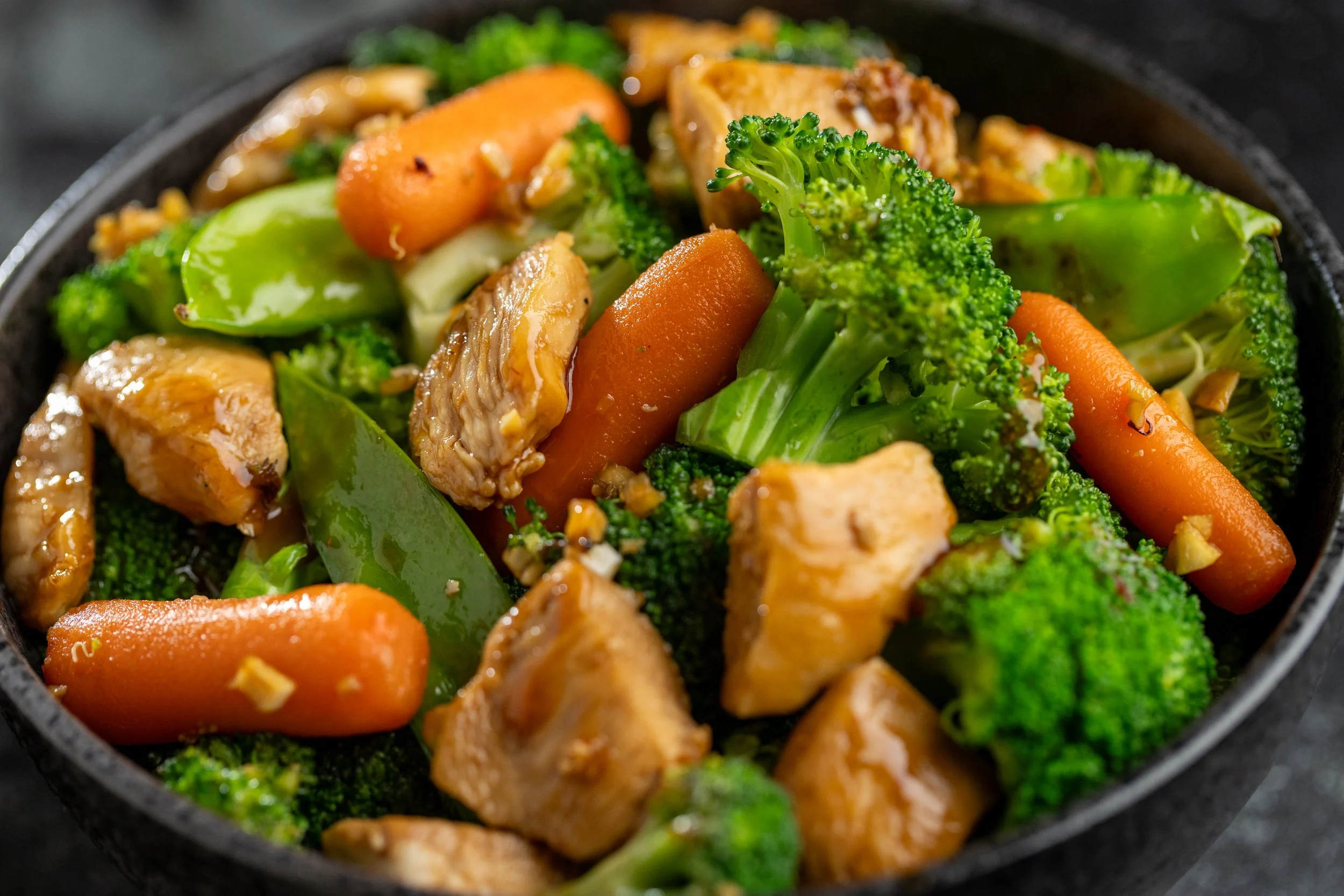 Honey Garlic Chicken Stir Fry — Church Brothers Farms