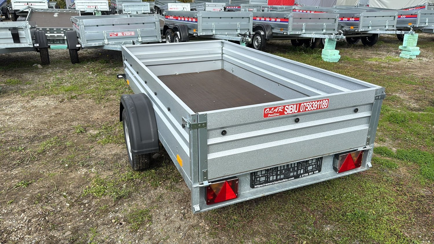 Remorci 750 kg tractabile cu categoria B. Remorci noi / Remorci auto ...