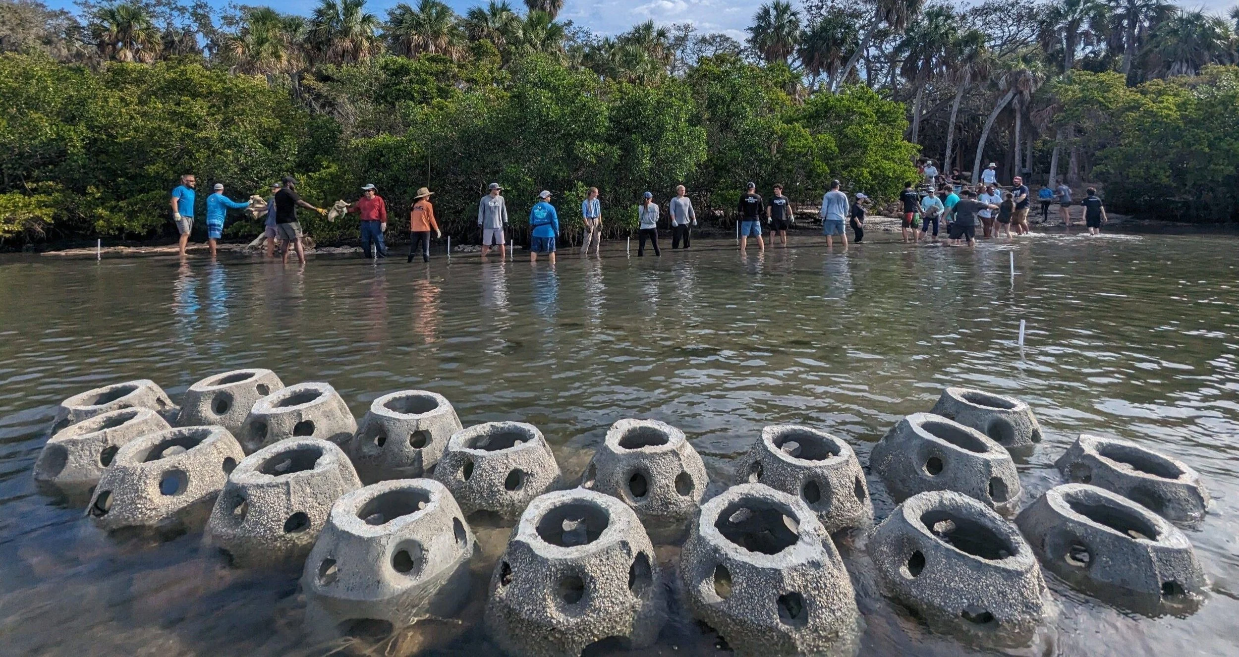 Oyster Reef Balls | Support Habitat Restoration Today — Tampa Bay Watch