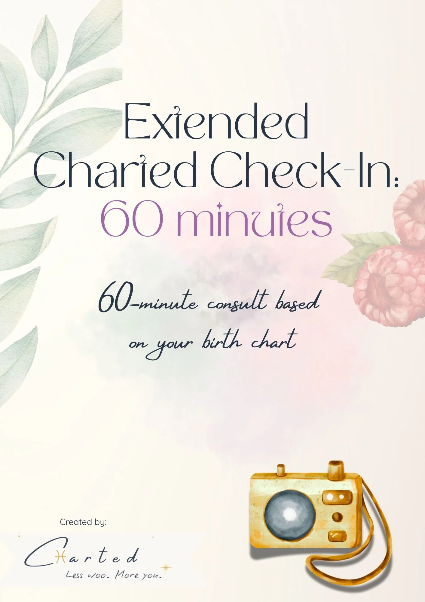 Extended Charted Check-In — charted