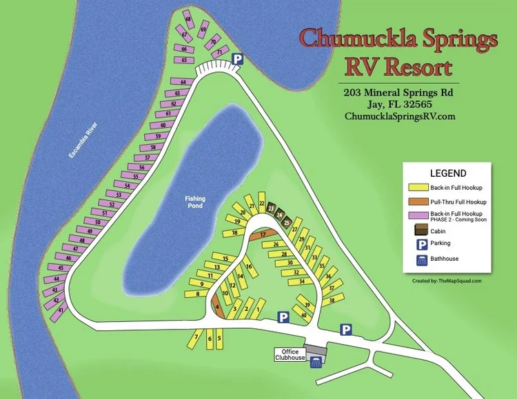 Stay — Chumuckla Springs RV Resort