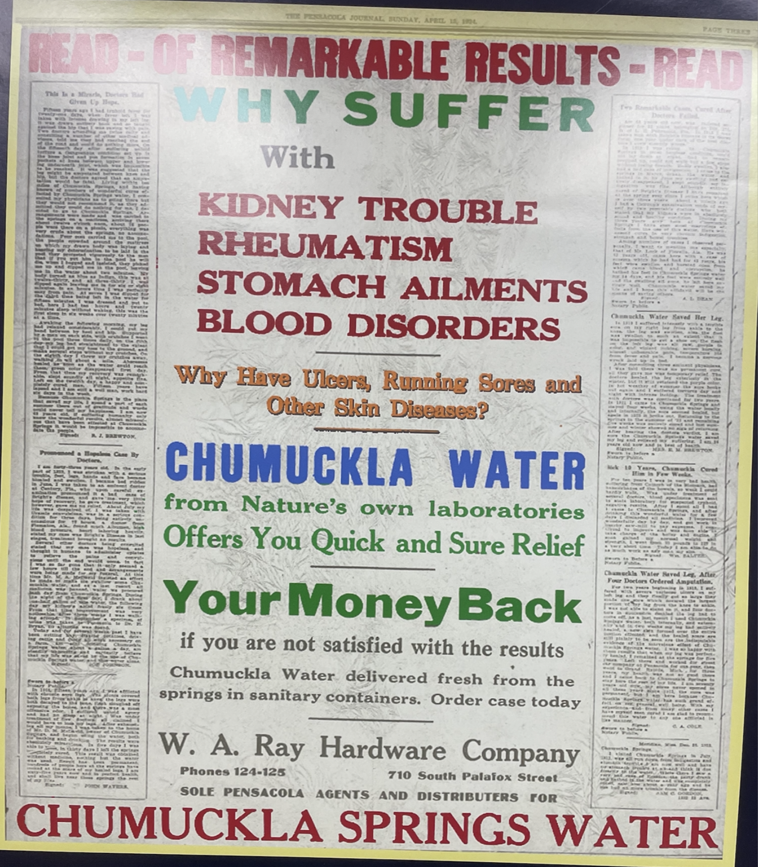 Stay — Chumuckla Springs RV Resort