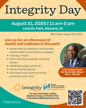 Integrity Day — Newark City Parks Foundation