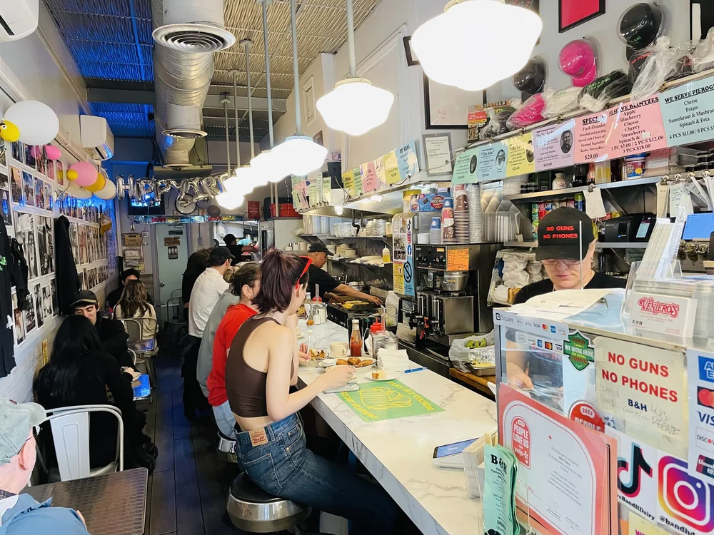 B&H Dairy | Experience Classic NYC Kosher Vegetarian Cuisine