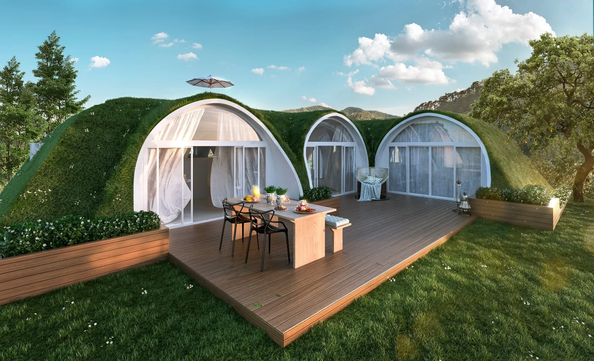 EcoNest - Sustainable Homes & Community Living