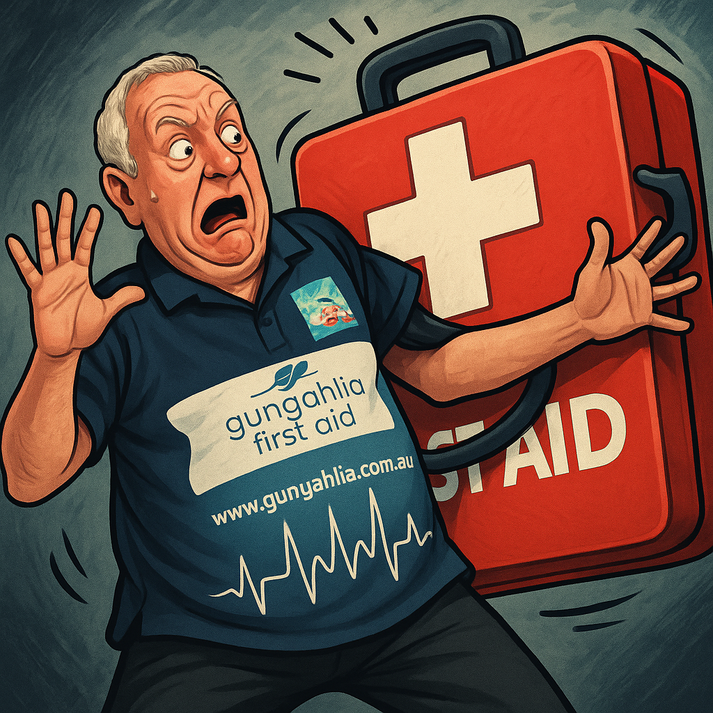 Workplace First Aid Can Be a Monster — Stay Safe with Gungahlia ...