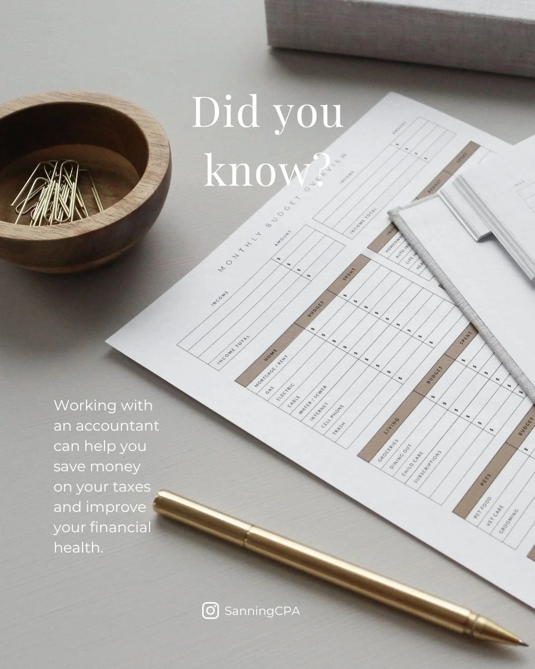 Sanning CPA LLC | Enhance Your Finances Today
