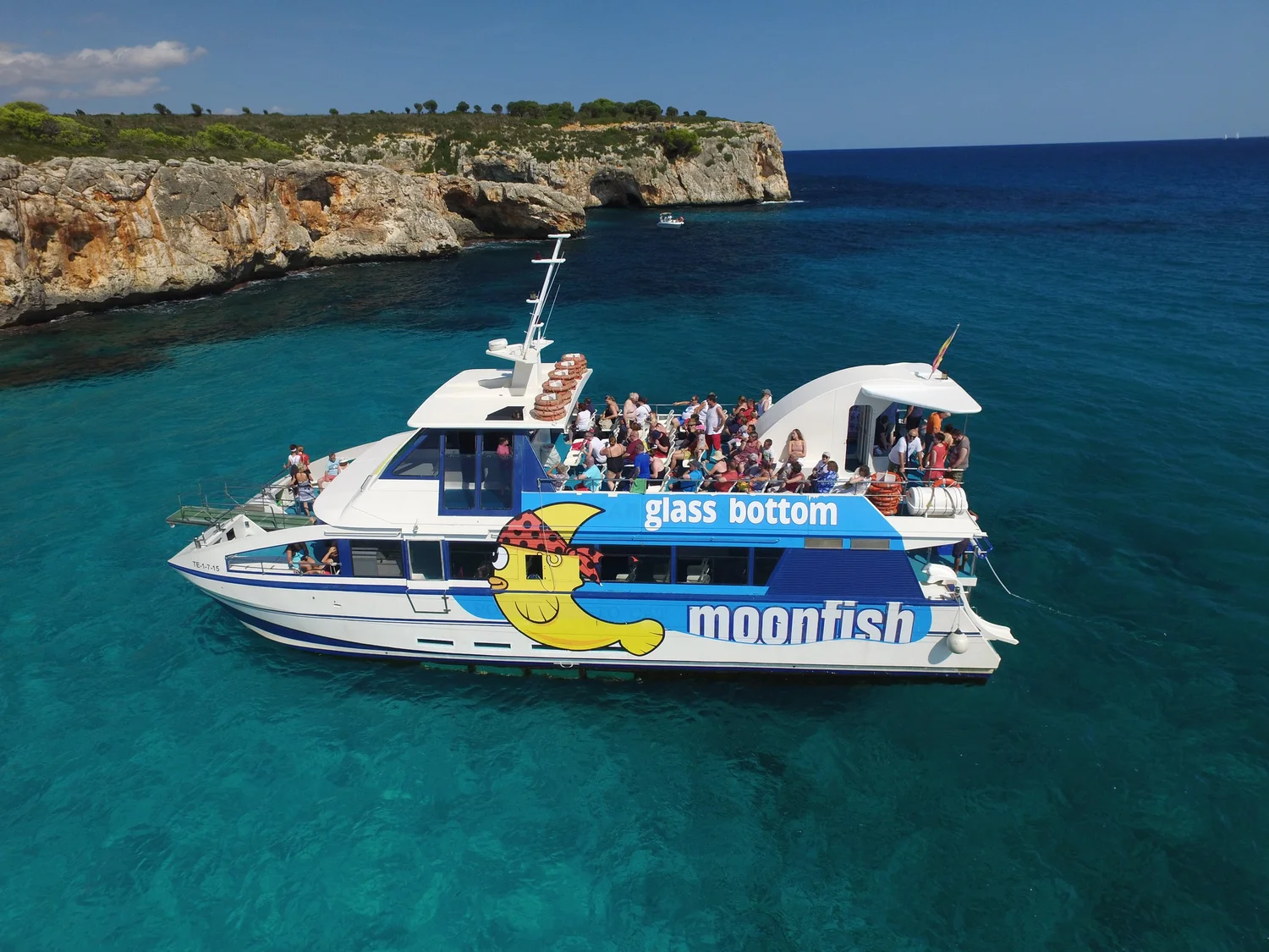 Moonfish Glass Bottom Catamaran, Mallorca | Glass Bottom Boat Trips ...