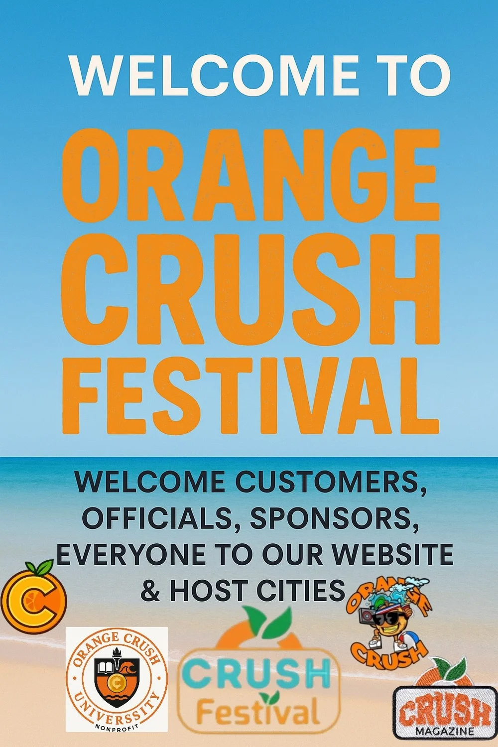 Orange Crush Tybee” • “Tybee Island Spring Break Festival” • “Orange ...