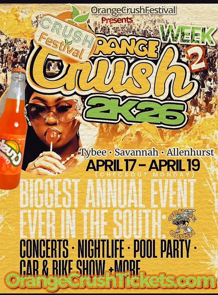 Orange Crush Tybee” • “Tybee Island Spring Break Festival” • “Orange ...