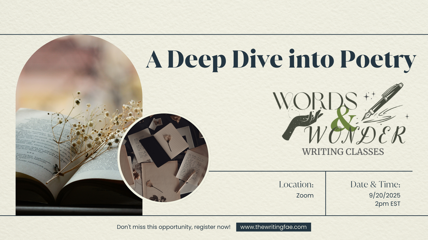 September 2025: Deep Dive into Poetry — The Writing Fae