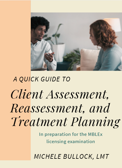 Client Assessment eBook — Michele Bullock LMT, Massage Therapist and ...