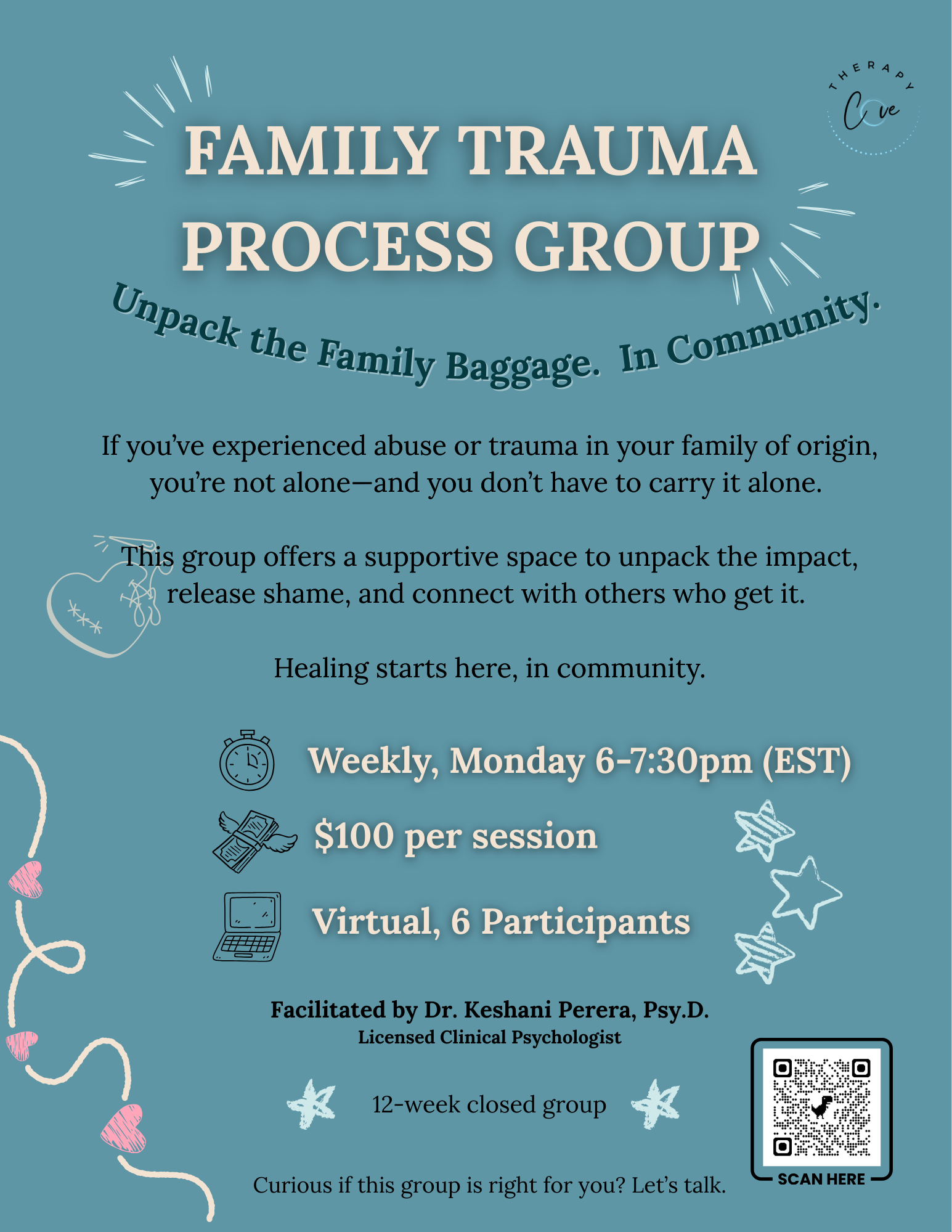 Family Trauma Group | Therapy Cove Support