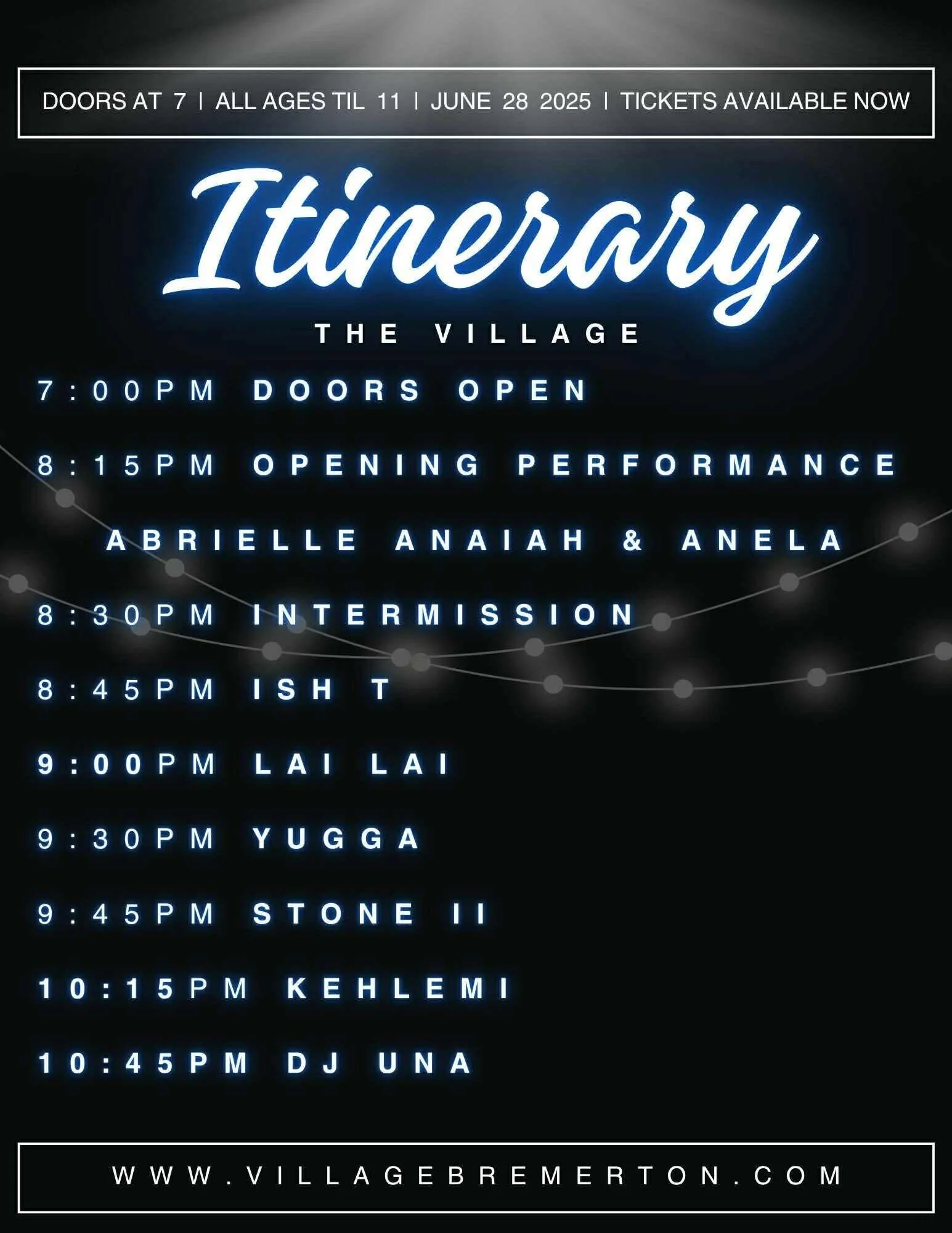 THE VILLAGE EVENT CENTER