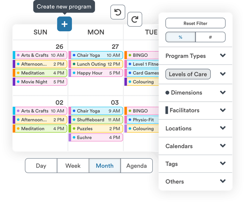 AI-Powered Recreation Calendars for Senior Living — Welbi